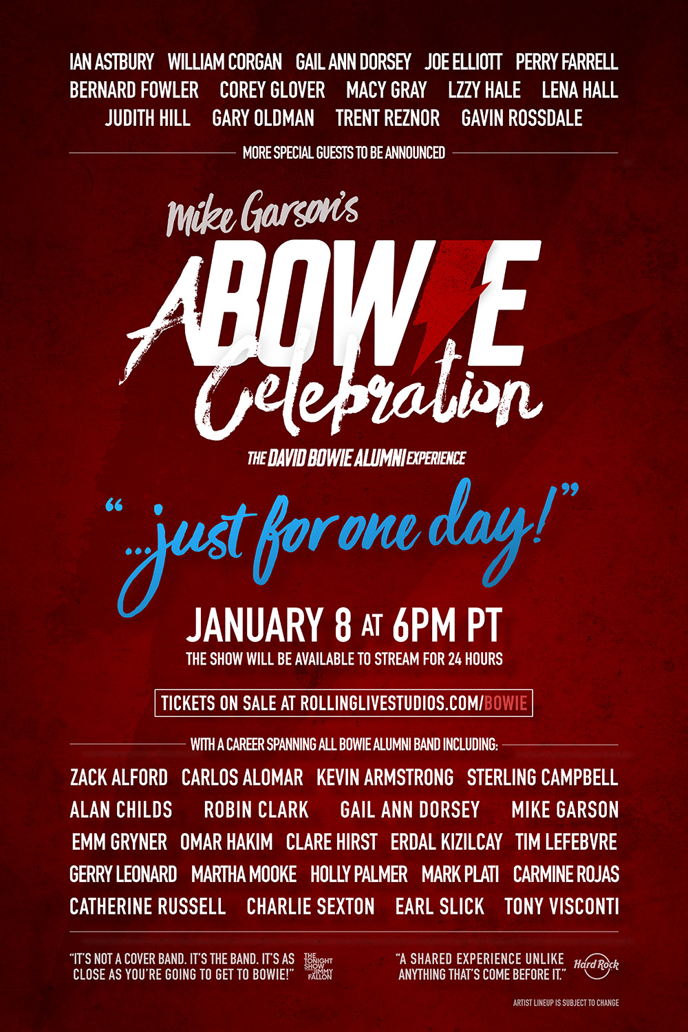 Mike Garson Announces a Star-Studded Bowie Birthday Concert ‘Just For ...