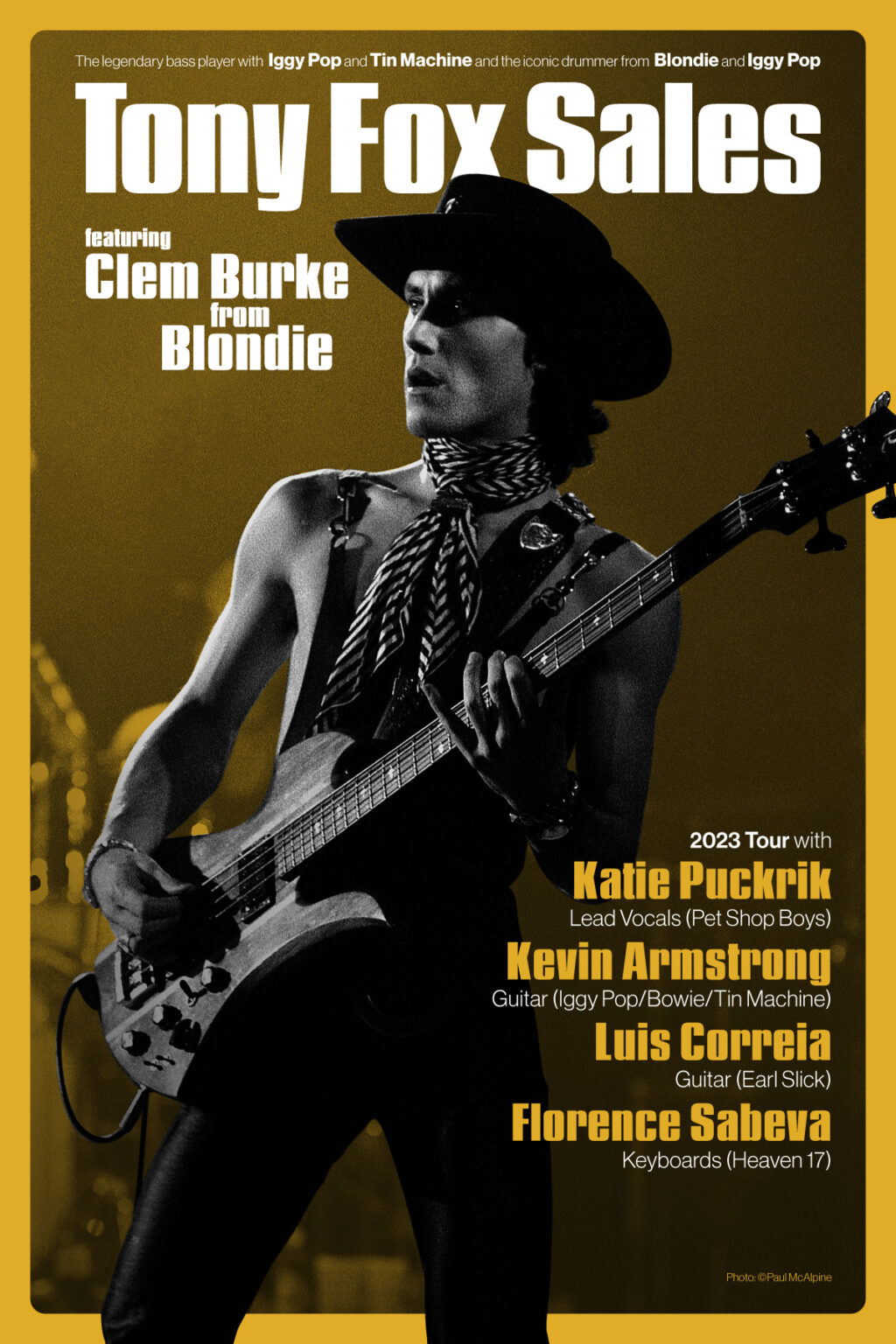 Exclusive Interview With Tony Fox Sales (Tin Machine, Iggy Pop) And ...