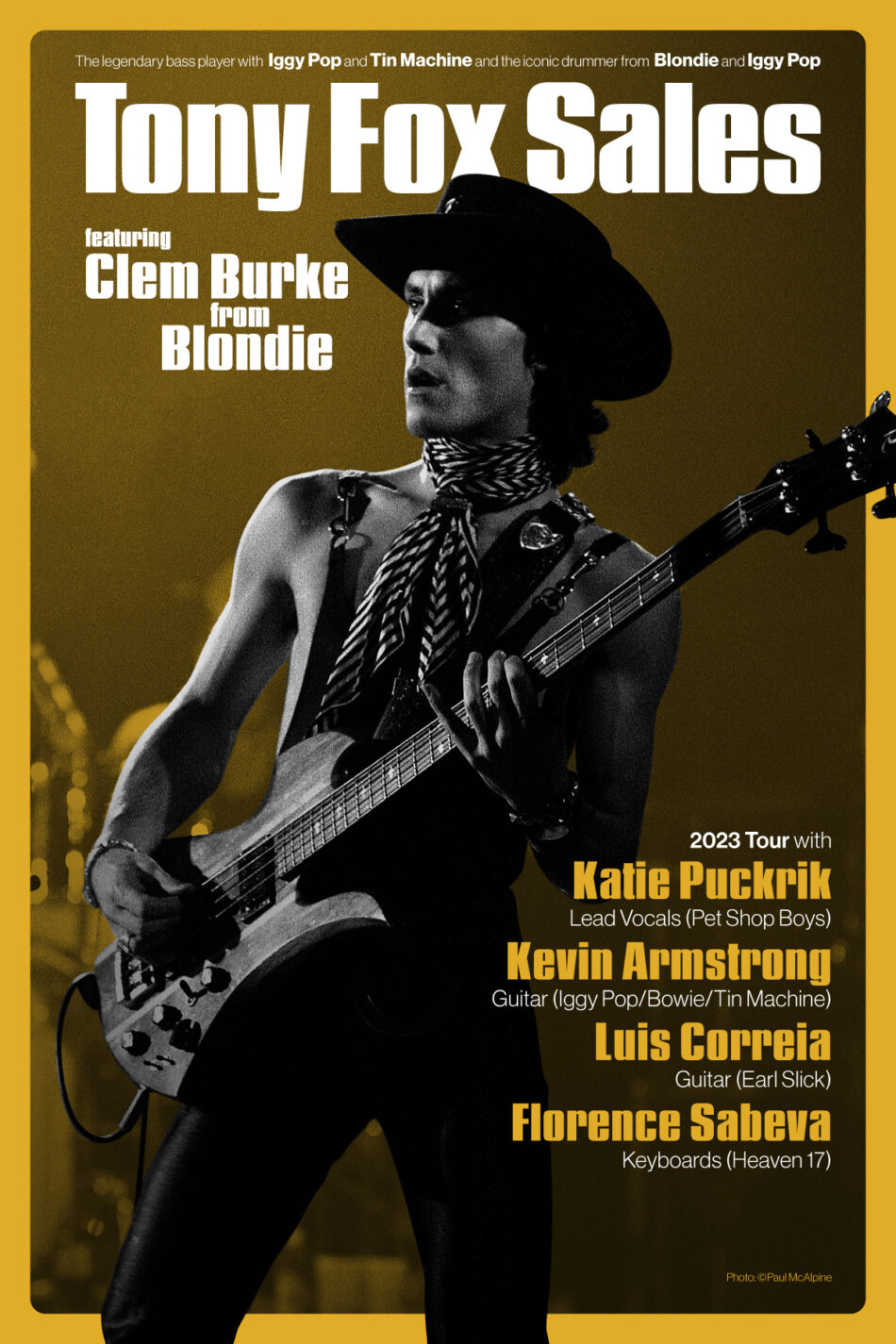 Exclusive Interview With Tony Fox Sales (Tin Machine, Iggy Pop) And ...