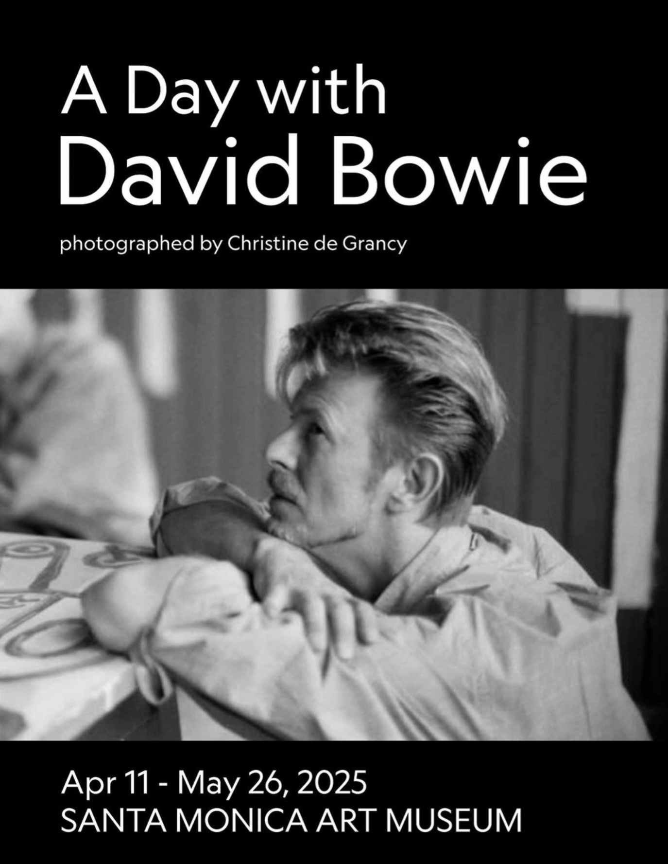 A Day with David Bowie Photo Exhibition at Santa Monica Art Museum ...