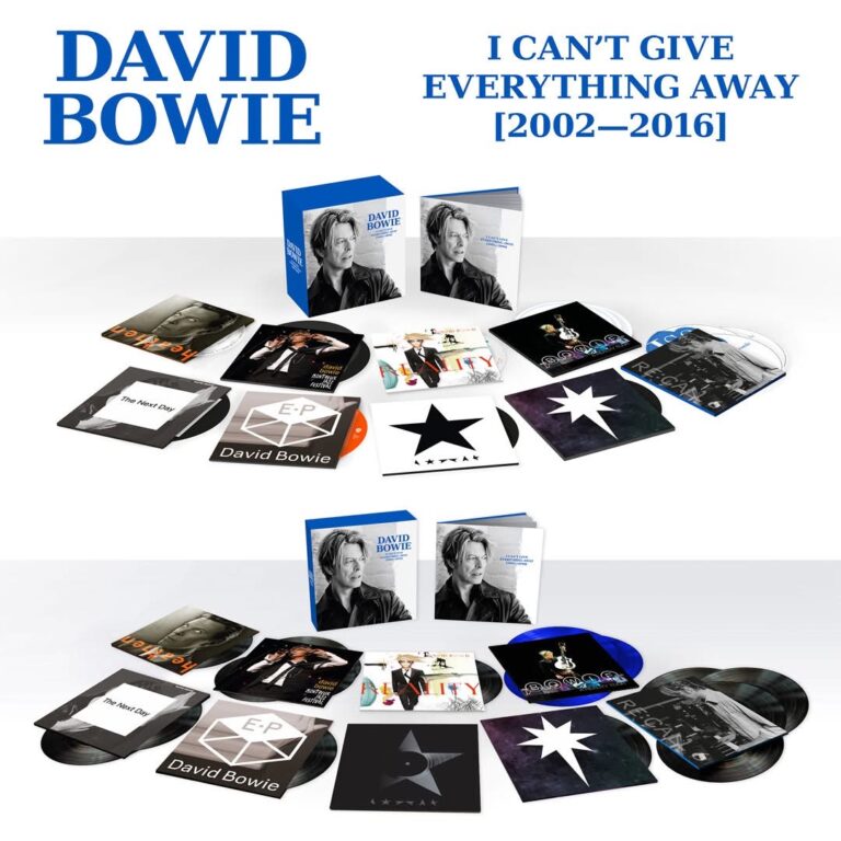 DAVID BOWIE ‘I CAN’T GIVE EVERYTHING AWAY (2002 – 2016)’ THE SIXTH IN A ...