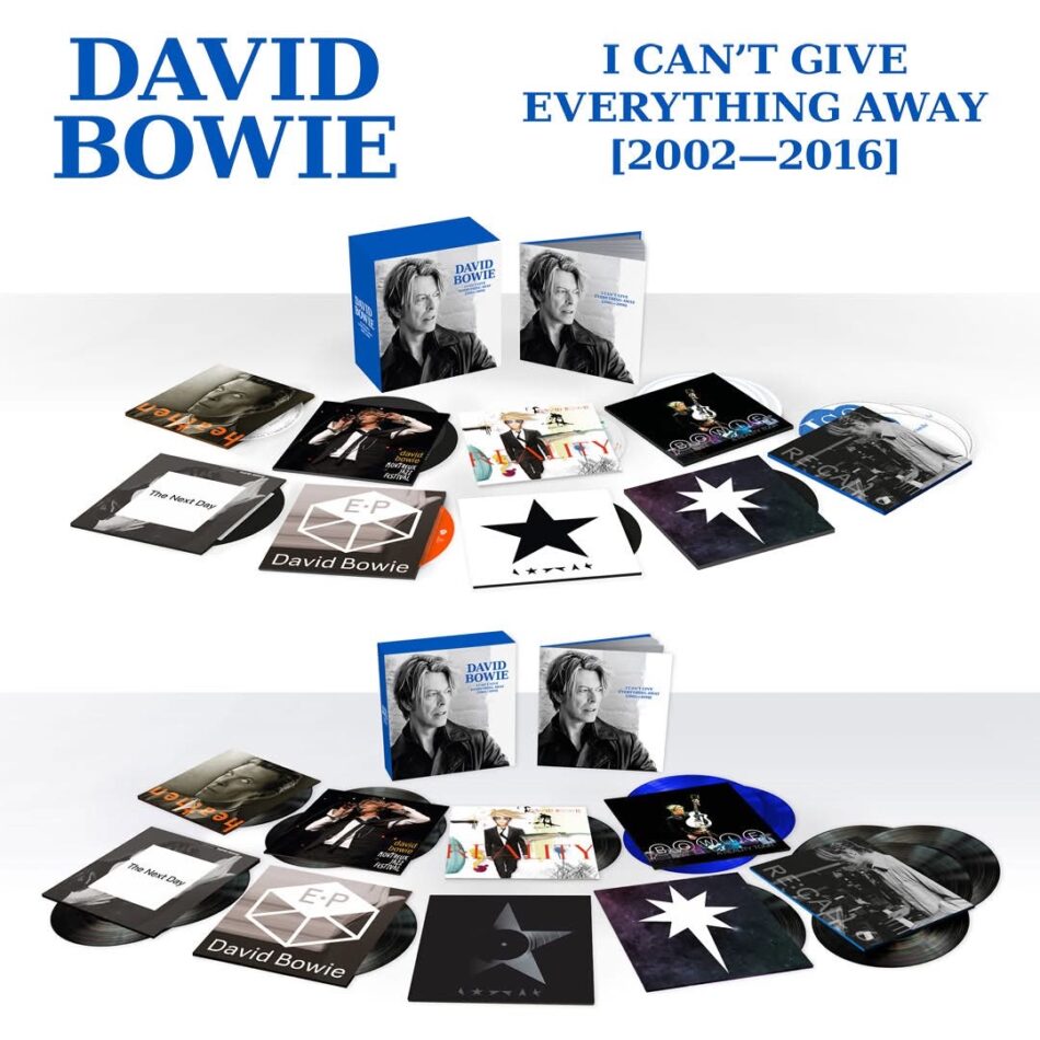 DAVID BOWIE ‘I CAN’T GIVE EVERYTHING AWAY (2002 – 2016)’ THE SIXTH IN A ...